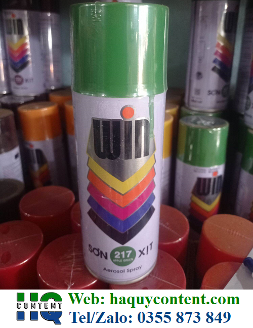 BẢNG MÀU SƠN XỊT WIN