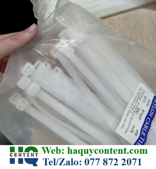 DÂY THÍT NHỰA NIÊM PHONG HÀNG HOÁ, CỘT DÂY ĐIỆN