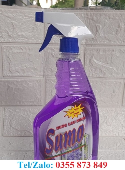 NƯỚC LAU KÍNH SUMO 850ML LAU KÍNH KHÔNG VẾT BẨN, KHỬ MÙI TỐT.