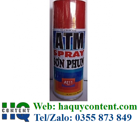 SƠN XỊT ATM A211 GIÁ RẺ TPHCM